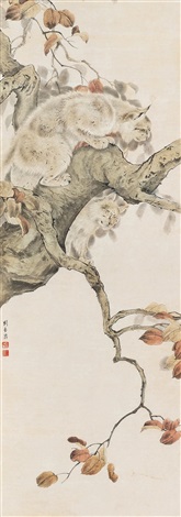 貓 CAT by Liu Kuiling on artnet